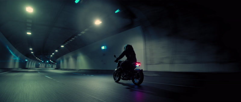 Discover Riding a Motorcycle at Night, a story-driven footage | Artlist.io